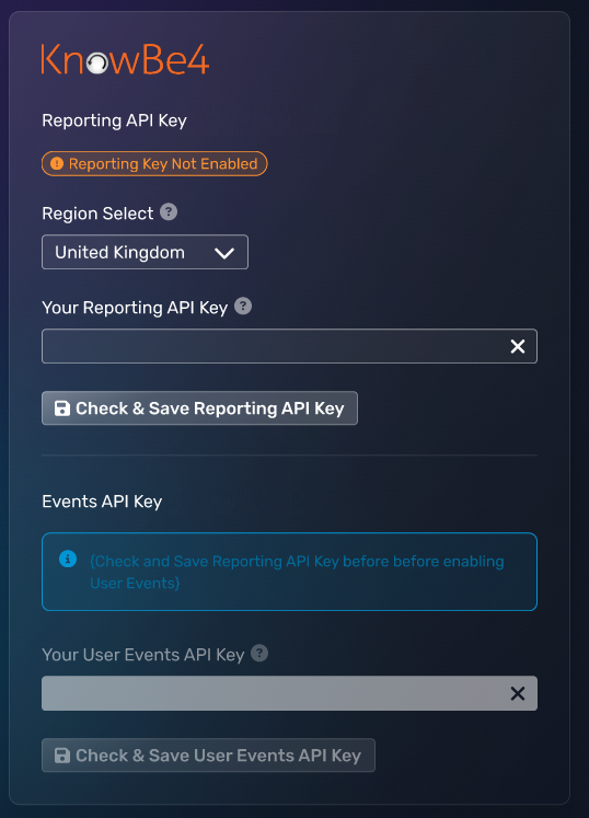 Egress & KnowBe4 - User Events Integration