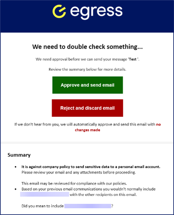 Egress Prevent - Mobile Experience