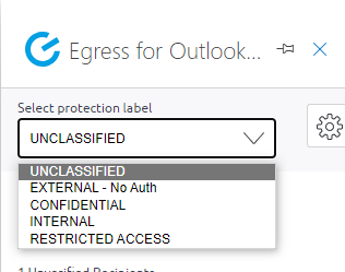 Egress Web Add-In User Experience Guides