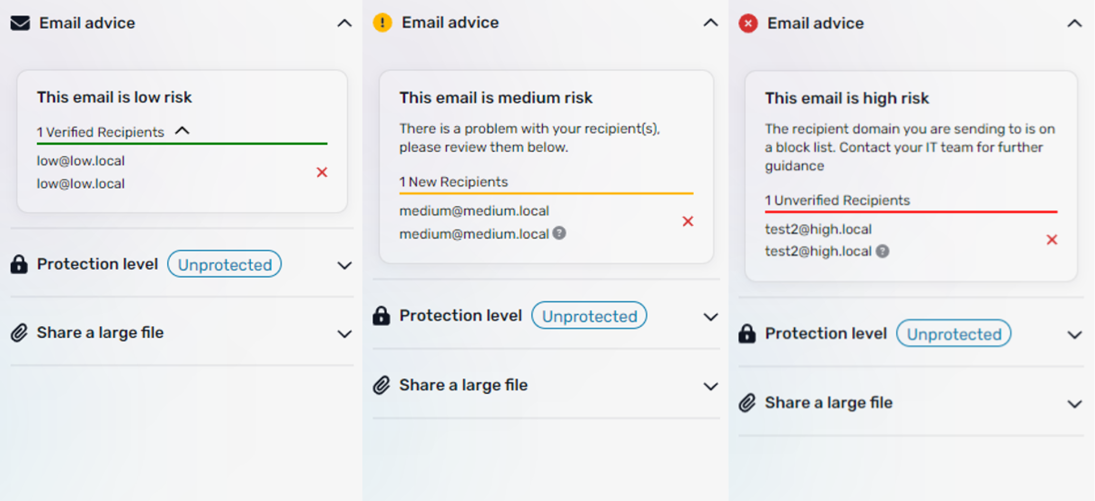 Egress Prevent - User Guide (Web Add-In)