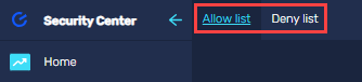 Egress Defend - Allow / Deny Lists