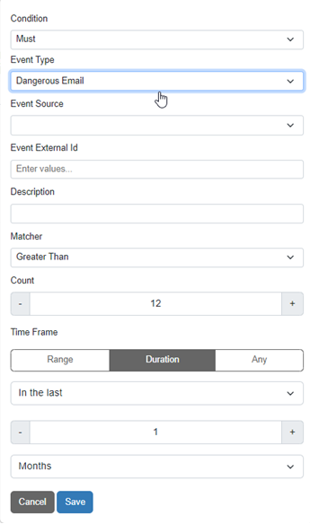 Egress & KnowBe4 - User Events Integration